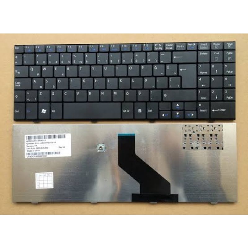 Laptop keyboard For LG R580 R590 R510 SERIES 2 CLASS A FLEX Black color ...