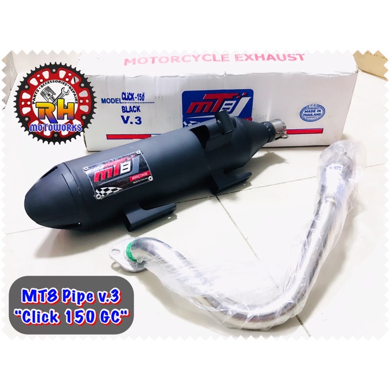 MT8 Pipe for Honda Click 150i (GC) | Shopee Philippines