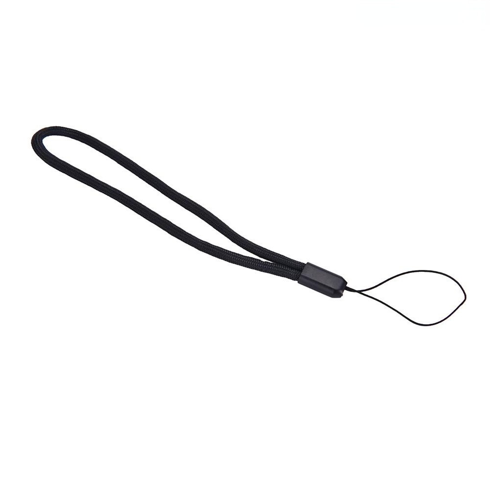 1 Pcs Black Nylon Wrist Strap Lanyard For Cell Phone IPod Case Camera ...