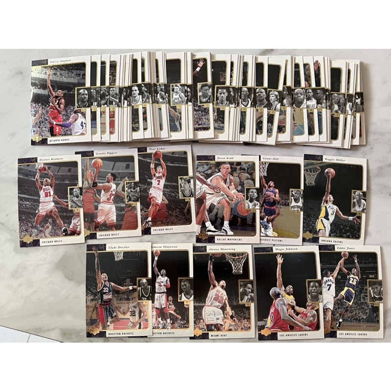 [HUGE LOT 142/147] SHAQ, PENNY, Pippen, RODMAN, GH, KIDD #1995 SP ...