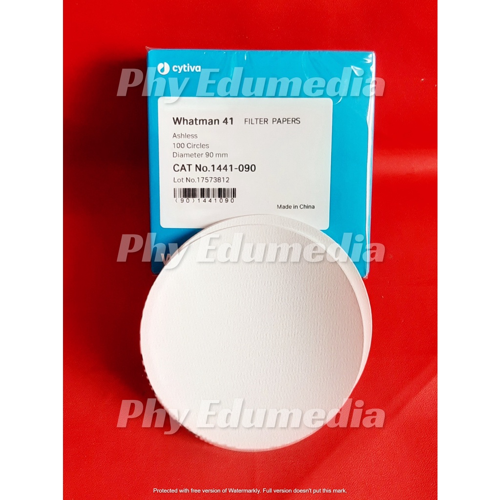 Whatman Filter Paper No. 41 Diameter 9 cm 90mm Per Sheet | Shopee ...