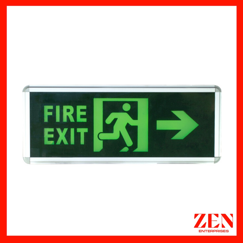 LED Exit Sign - Best Prices and Online Promos - May 2026 | Shopee ...