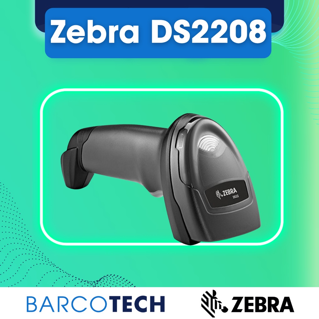 Zebra DS2208 Handheld Barcode Scanner 2D Corded w/ Stand | Shopee ...