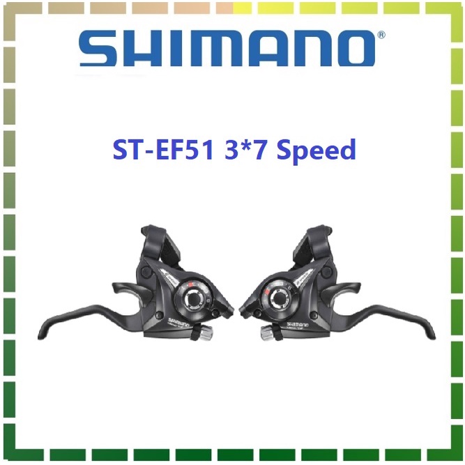 Shimano EF51 3X7 21 Speed MTB Bike Shifter Speed Bike Derailleurs Bicycle Shift Lever | Shopee ...