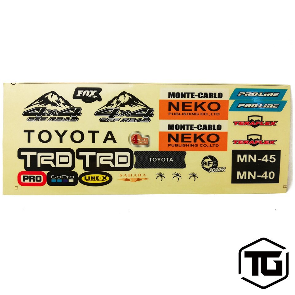 DIY simulation body sticker MN D90 D91 WPL B1 B14 B24 C14 C24 B16 B36 ...