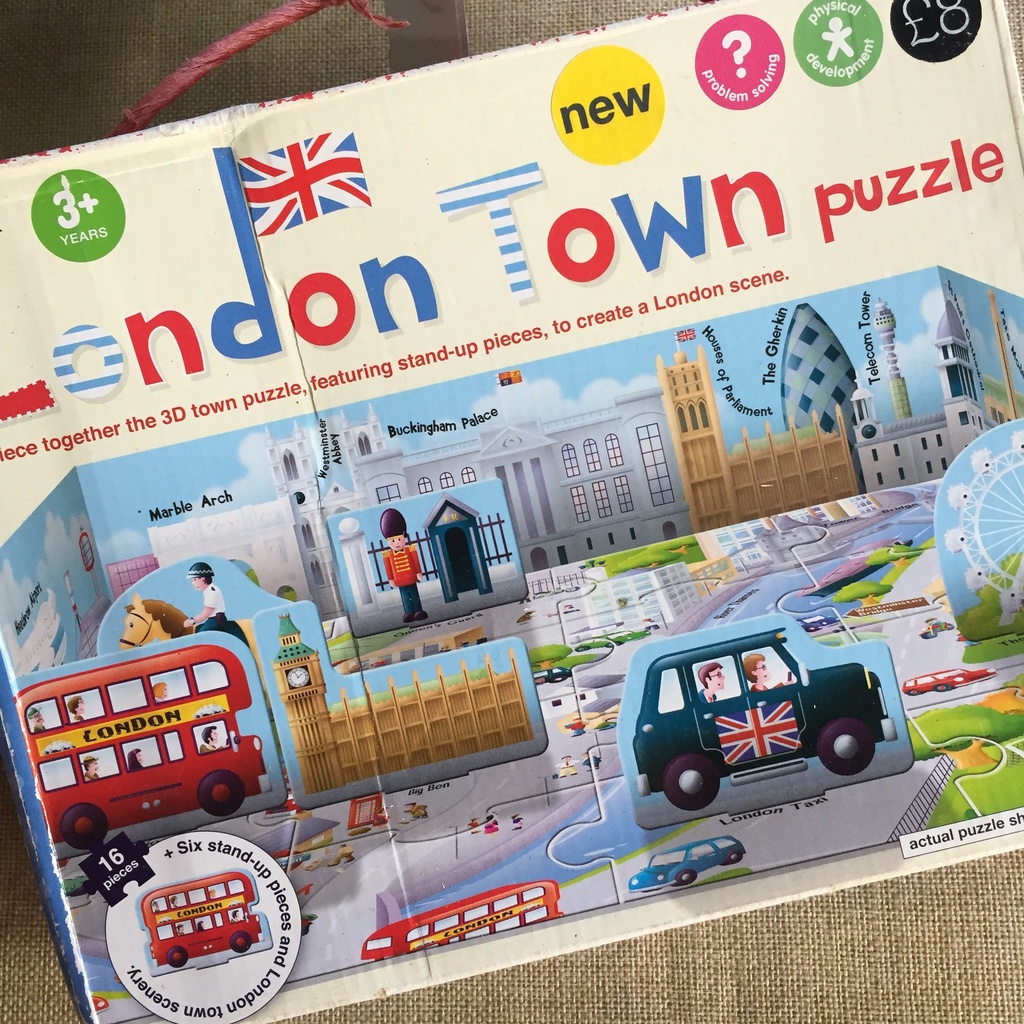 Marks & Spencer London Town puzzle (3D) | Shopee Philippines