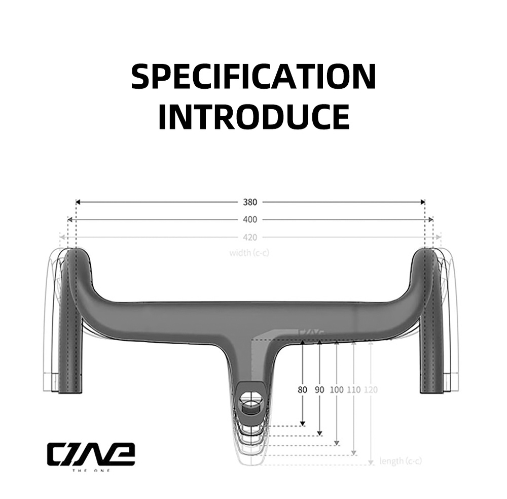 ThinkRider 2022 THE ONE PRO aero carbon Integrated hamdlebar Hidden ...