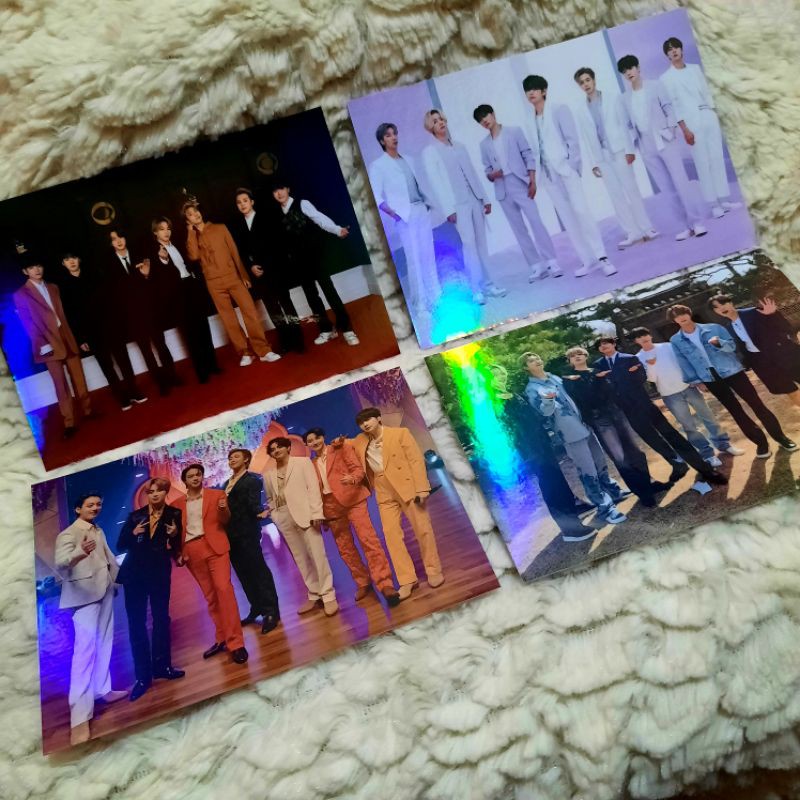 3R Size BTS Holo Group Postcards | Shopee Philippines