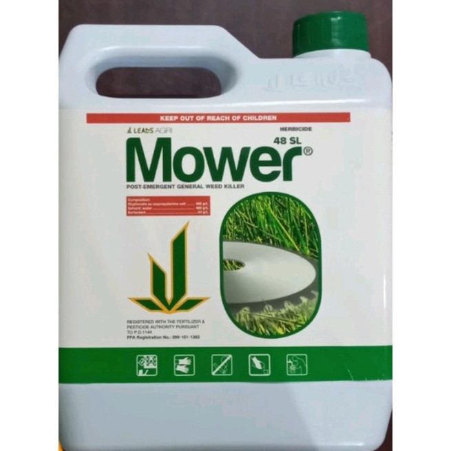 MOWER 48 SL HERBICIDE BY LEADS AGRI (1 GALLON) | Shopee Philippines