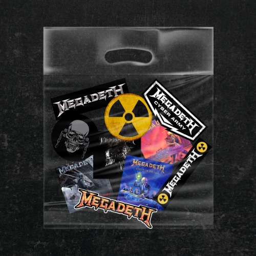 Megadeth Vinyl Sticker - 10pcs | Shopee Philippines