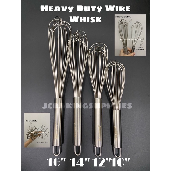 Heavy Duty Wire Whisk Stainless Steel Wire Whisk | Shopee Philippines