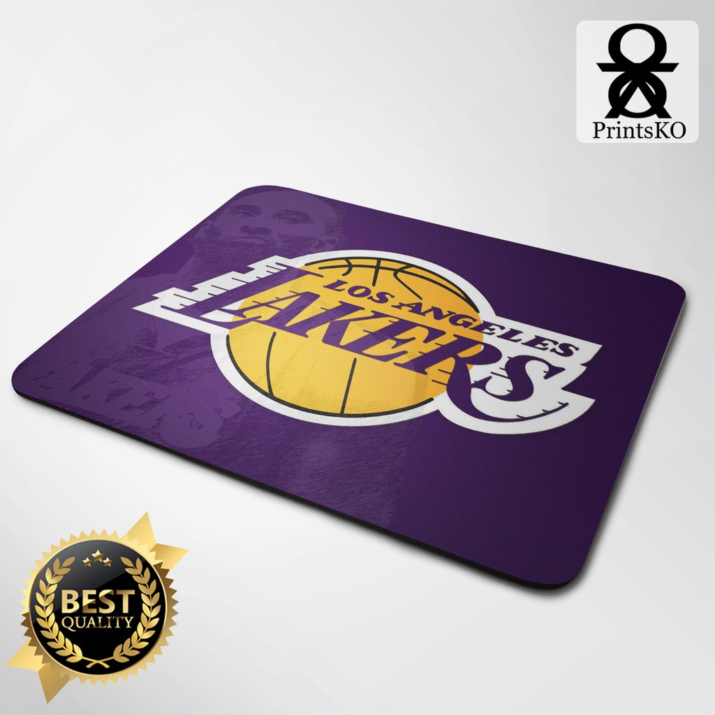 NBA Mouse pad - Los Angeles Lakers Design | Shopee Philippines