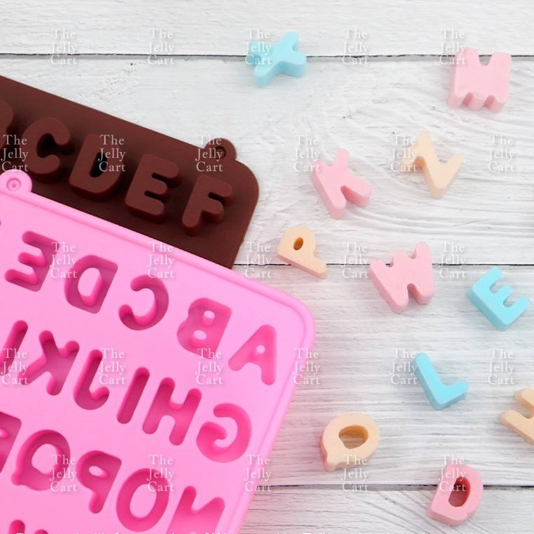Silicone Chocolate Molder Small Letters TJC | Shopee Philippines