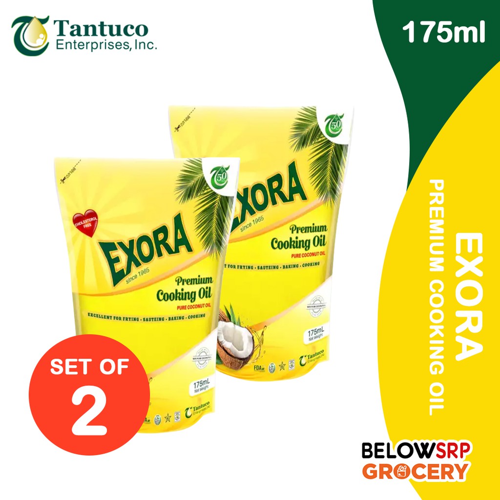 BelowSrp Grocery EXORA Premium Cooking Essential Vegetable Oil 175ml x ...
