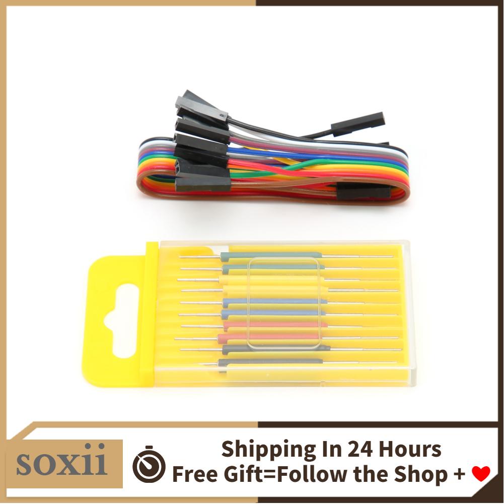 Soxii 10Pcs Micro IC Hook Clip Mini SOP SOIC Test Leads Clamp Tester 0 ...