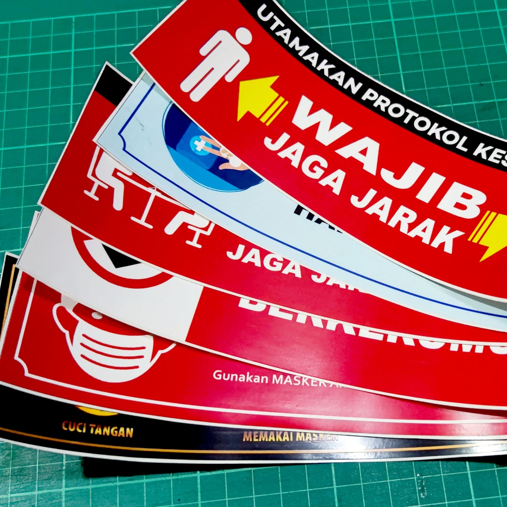 Covid 19 Prokes Sticker (7022) | Shopee Philippines