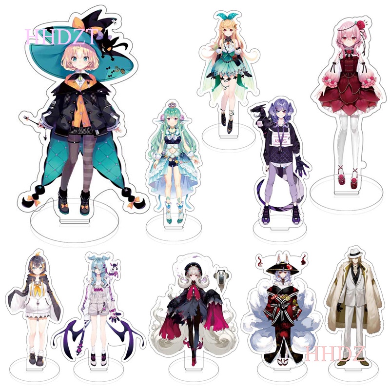 HHDZ Anime Luxiem VTuber Figures Acrylic Stand Shu Mysta Luca Ike Vox ...