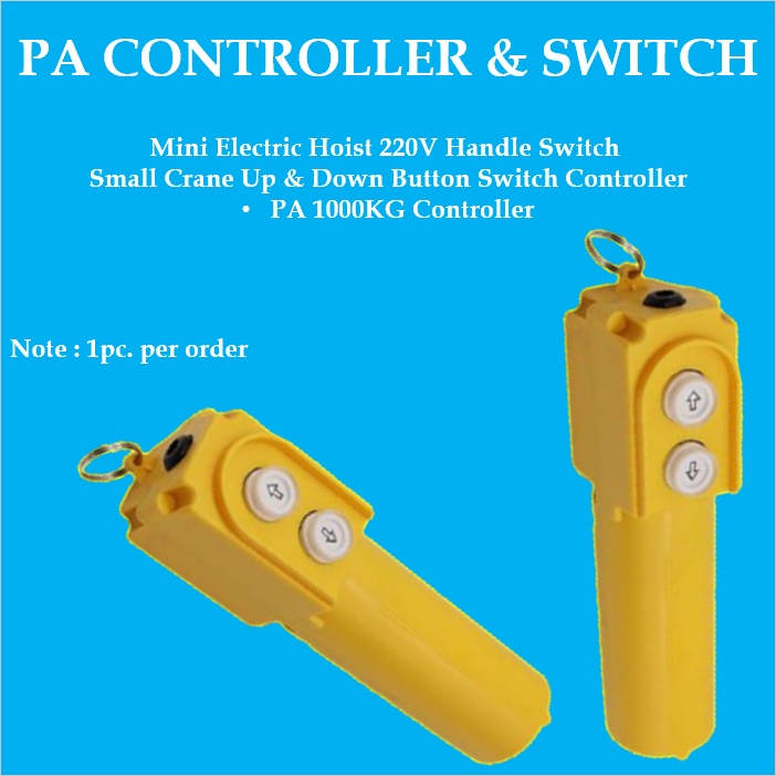Toyu Mini Electric Hoist 220V Handle Switch Household Small Crane Up ...