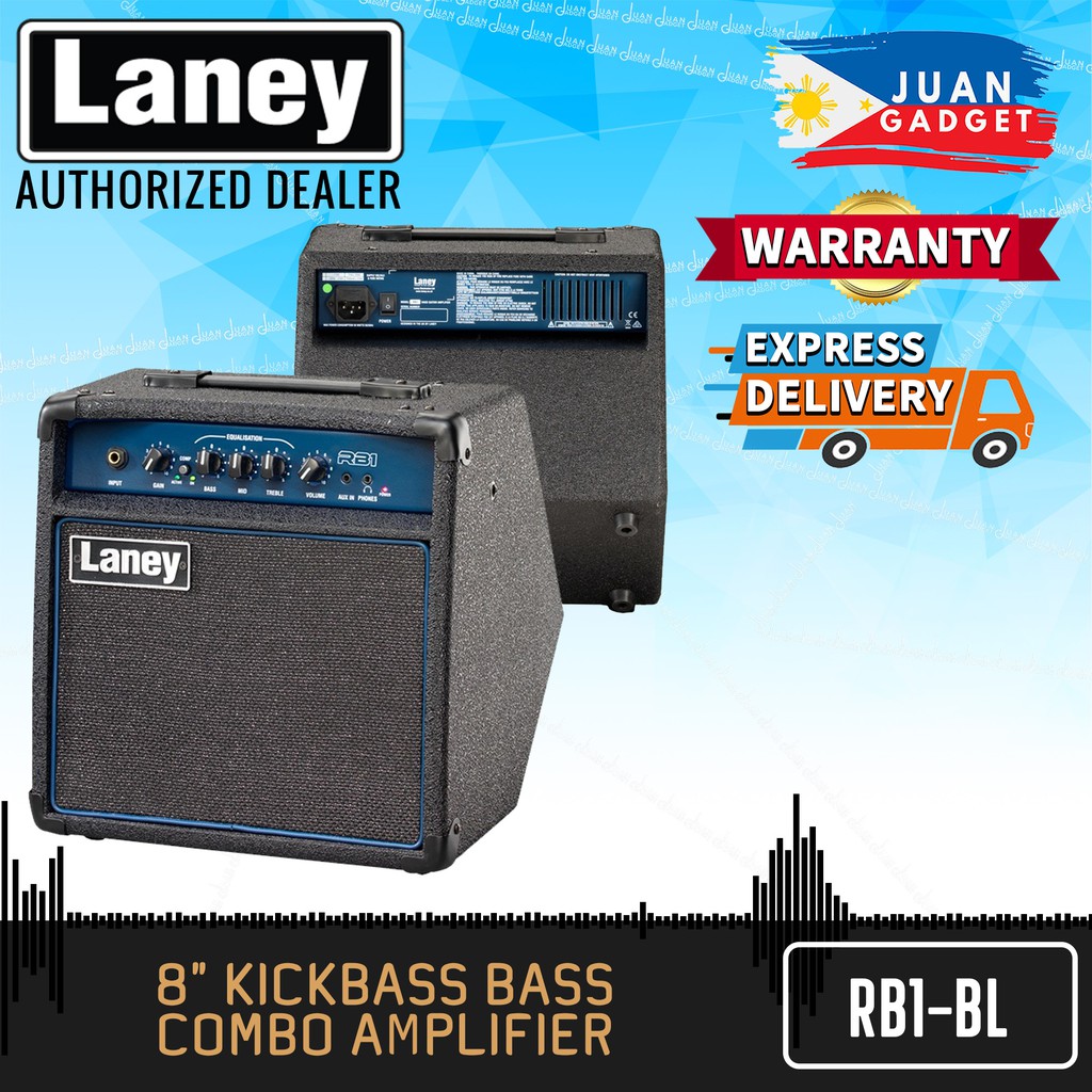 [CLEARANCE] Laney RB1-BL Richter Bass 15-Watts Bass Guitar Amplifier ...