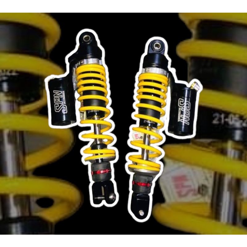 SPN WORLD CLASS SUSPENSION ADJUSTABLE REAR SHOCK 305mm ORIGINAL FOR ...