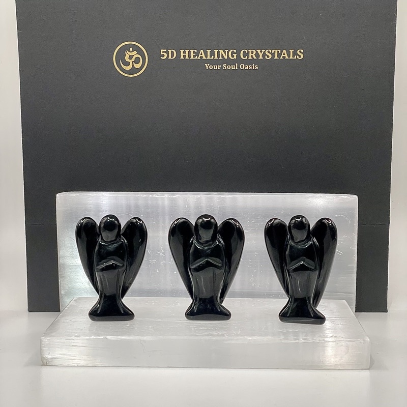 OBSIDIAN ANGEL Authentic Stone | Shopee Philippines