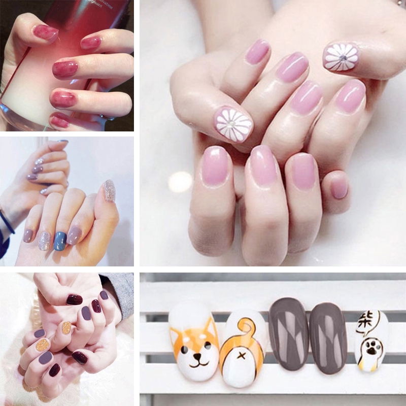 (Not UV Sticker) DA081-100 Finger DIY Normal Nail Sticker Fashion ...