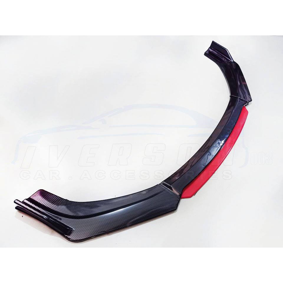 Universal Front Diffuser for Sedan (Carbon) | Shopee Philippines