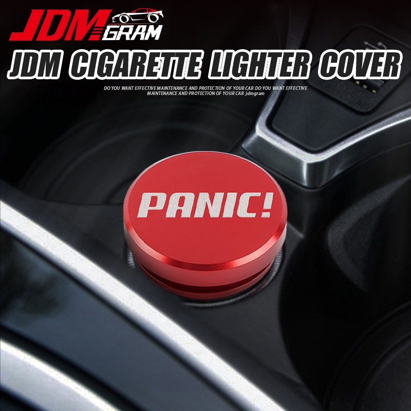 JDMGRAM JDM Car Cigarettes Lighter Cover Aluminum Alloy Auto Cigarette ...