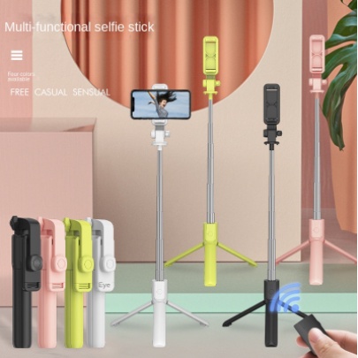 Mobile phone Bluetooth selfie stick extension mini integrated tripod ...
