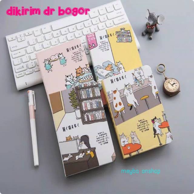 Cute Cat Cartoon Little Diary Notebook~~ | Shopee Philippines