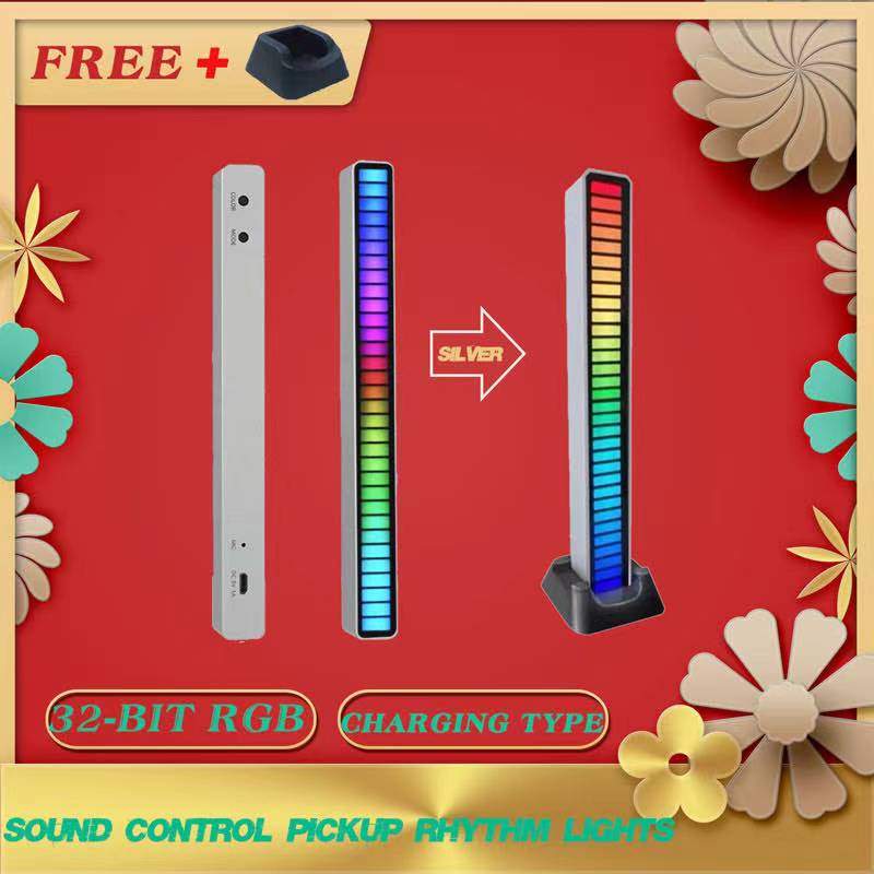 2021 Car Rhythm Light LED Light Bar environment light RGB atmosphere ...