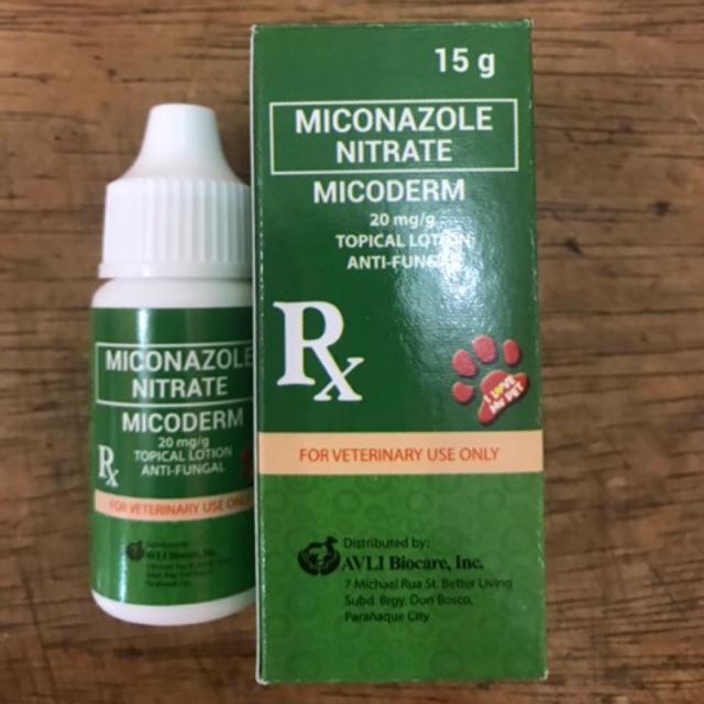 Micoderm Anti-Fungal Topical Lotion for Pets (15g) | Shopee Philippines