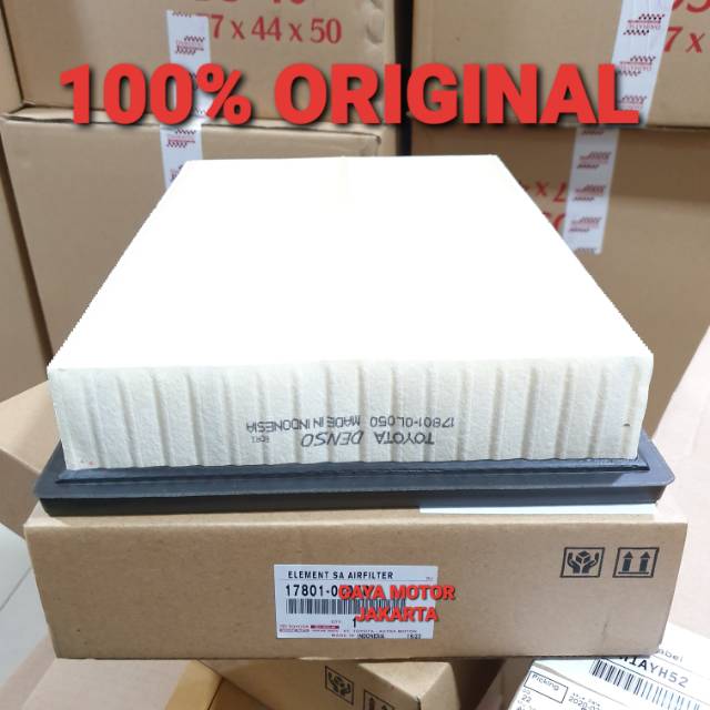 Original Toyota Grand New Fortuner 2016-up 17801-0L050 Air Filter ...
