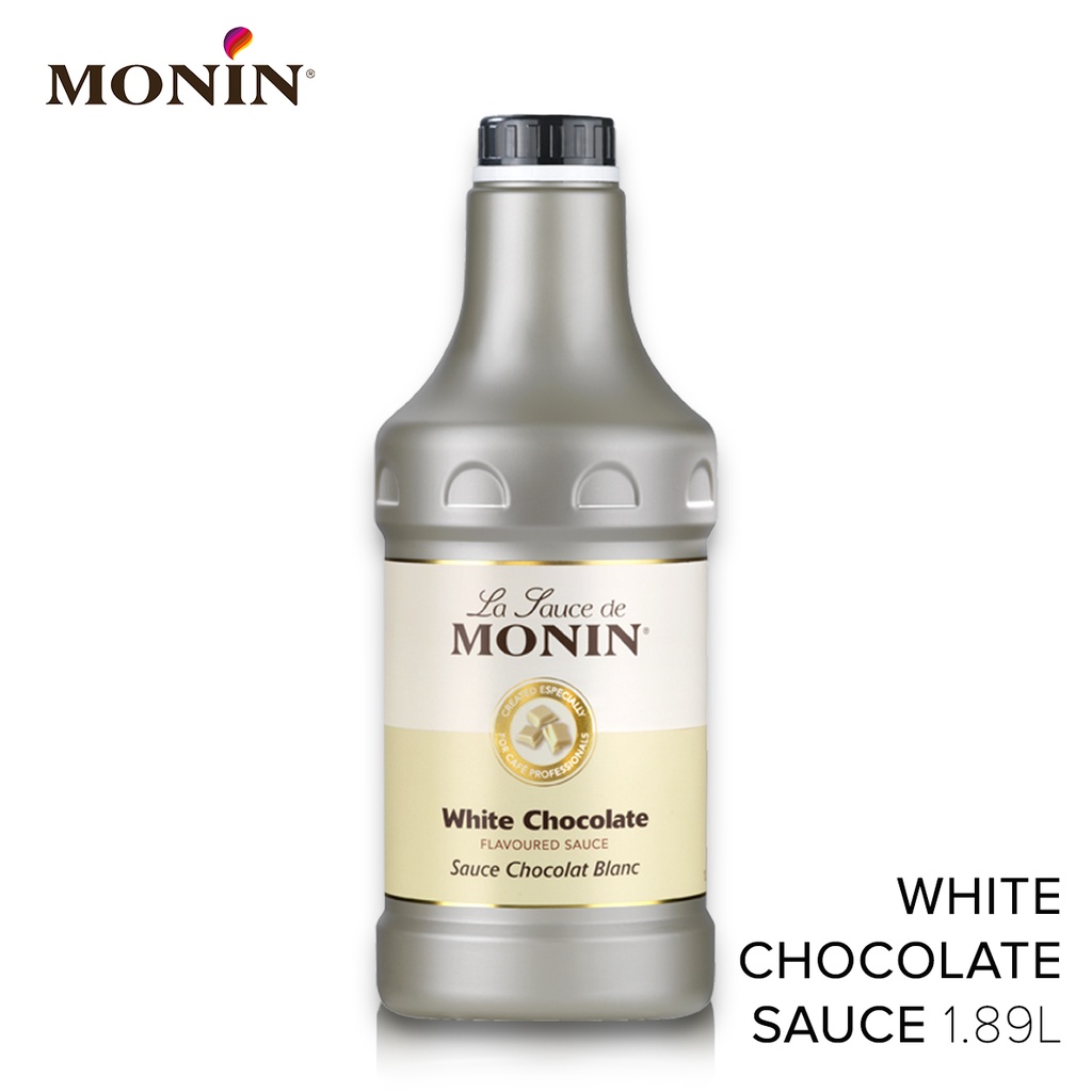 MONIN White Chocolate Sauce 1.89L | Shopee Philippines