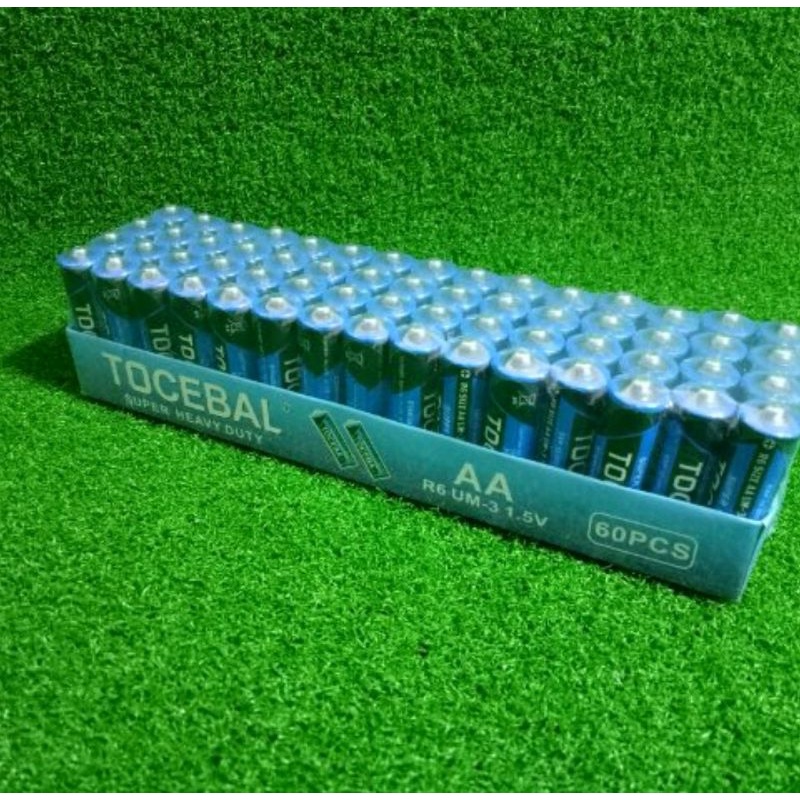 Battery Toceba Super Heavy Duty( AA/AAA - 1pcs) | Shopee Philippines