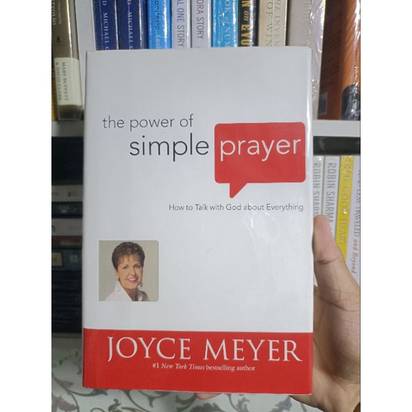 THE POWER OF SIMPLE PRAYER by JOYCE MEYER (HARDCOVER) | Shopee Philippines