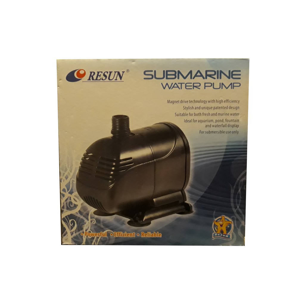 S1500 Resun Aquarium or Pond Submarine Water Pump (S1500) for Aquarium ...
