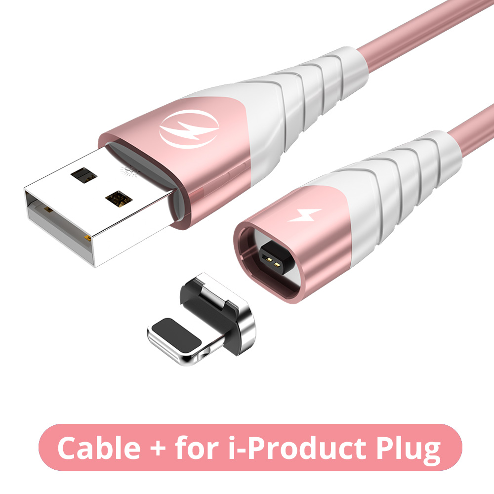 Fonken 2 Pin Magnetic Charger Type C Cable Micro Usb Fast Charging Cord ...