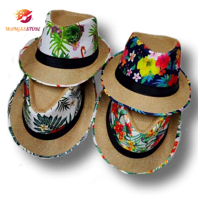 wangssstore Fedora Hat Adult(Bruno Mars Hat)Summer beach Hat Travel ...