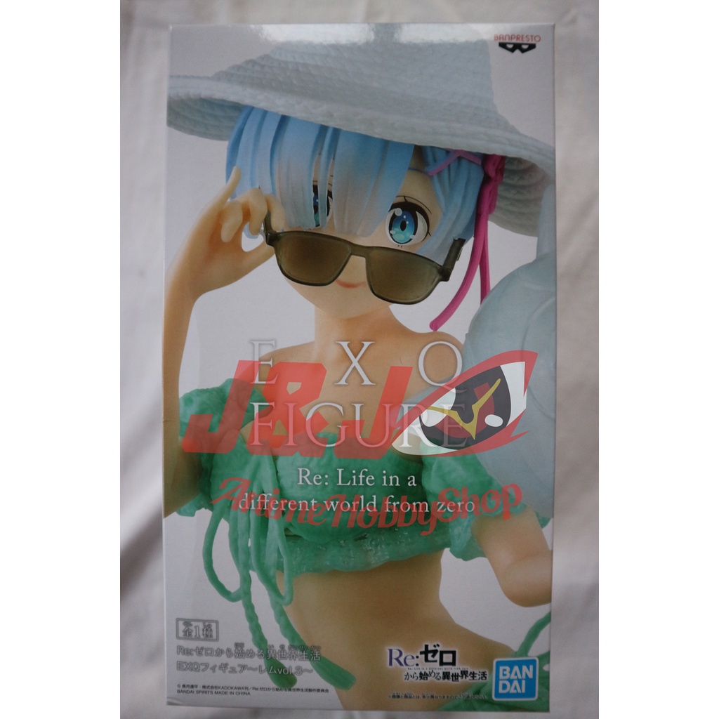 Banpresto EXQ Re:Zero kara Hajimeru Isekai Seikatsu Vol.3 Rem | Shopee Philippines