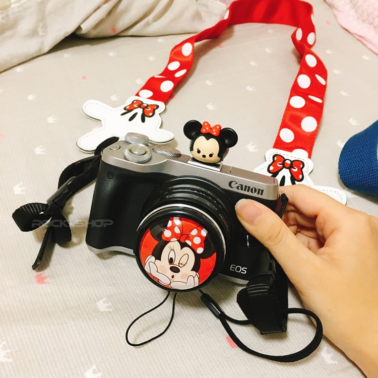 Minnie Mouse Cartoon Lens Cap or Hot Shoe Cover | Shopee Philippines