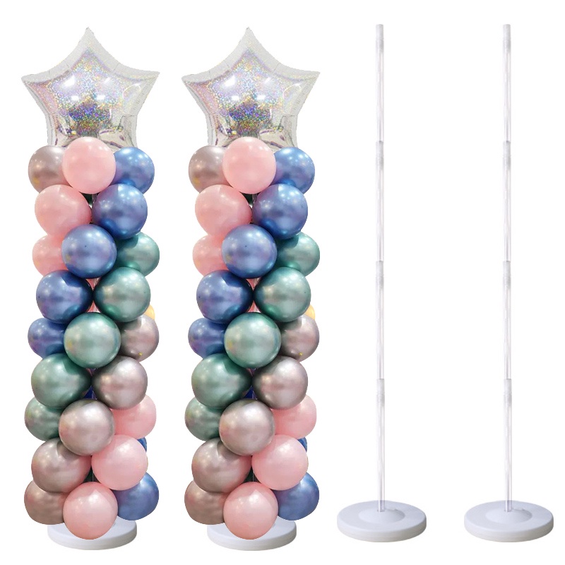 Balloon Post Post Display Stand Kit for Birthday, Wedding, Baby Shower ...