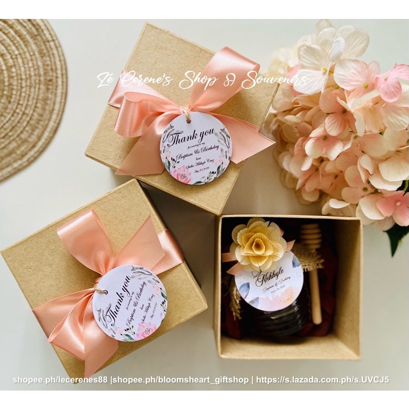 GIFT BOX MINIMUM ORDER 4PCS WEDDING/BIRTHDAY/DEBUT/CRISTENING SOUVENIRS ...