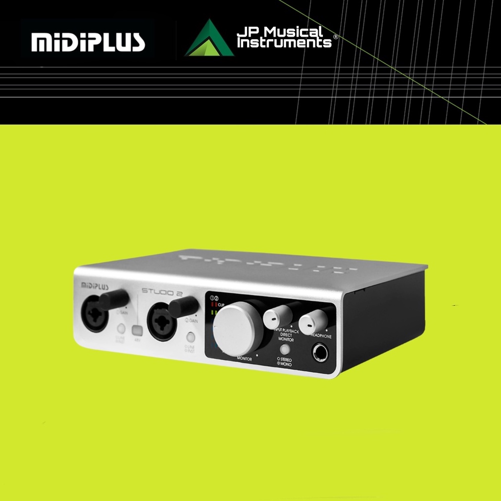 Midiplus Studio 2 Audio Interface | Shopee Philippines