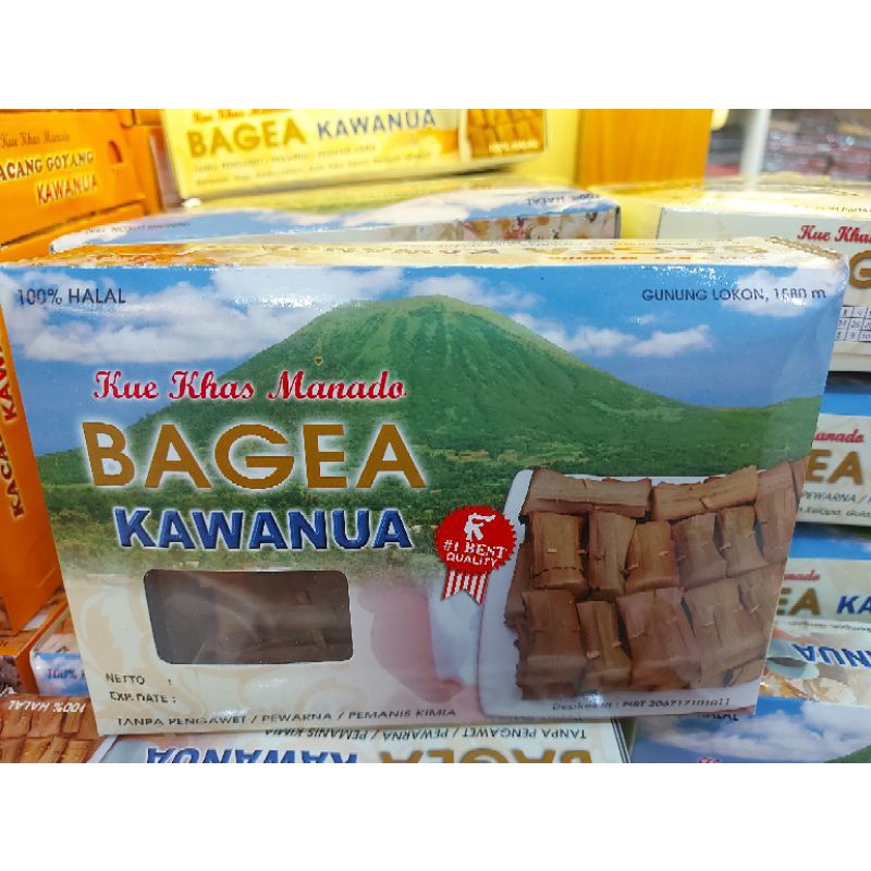 Kawanua Bagea Manis Ole Box Packaging - Ole / Snacks / Original Snacks ...