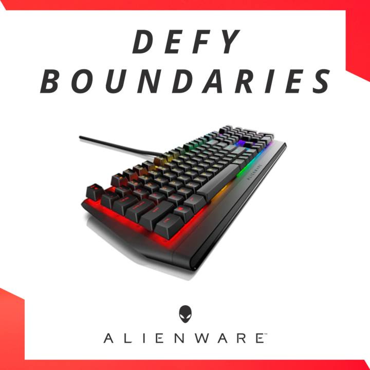 Dell Alienware 410K RGB Mechanical Gaming Keyboard (Cherry MX Brown ...