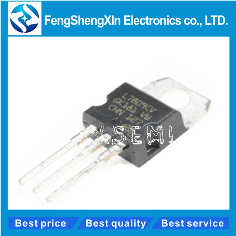 10pcs/lot New L7809CV TO-220 MC7809 LM7809 L7809 KA7809 Voltage Regulator | Shopee Philippines