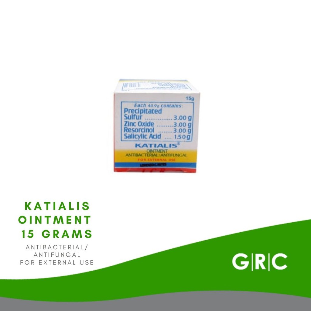 Katialis Ointment 5G/15G/30G Antibacterial/Antifungal | Shopee Philippines