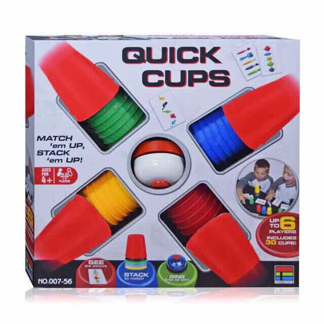 Quick Cups 2-6 Players Speed Cups Stacking Fun Game | Shopee Philippines