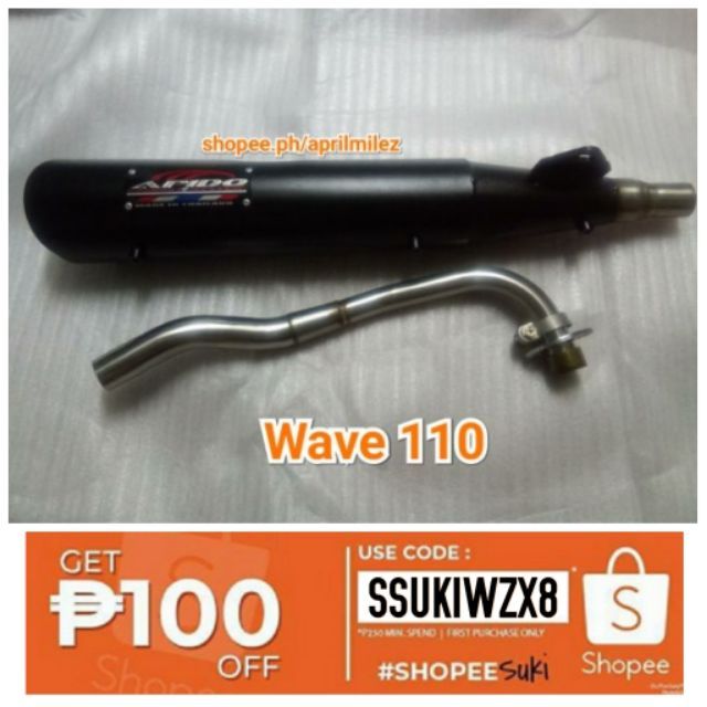Apido Pipe V3 for Wave 110 | Shopee Philippines